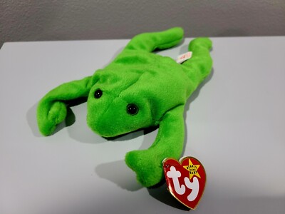Ty Beanie Baby Babies Rare 4th Gen Tag Legs the Frog Authentic MWMT! | eBay
