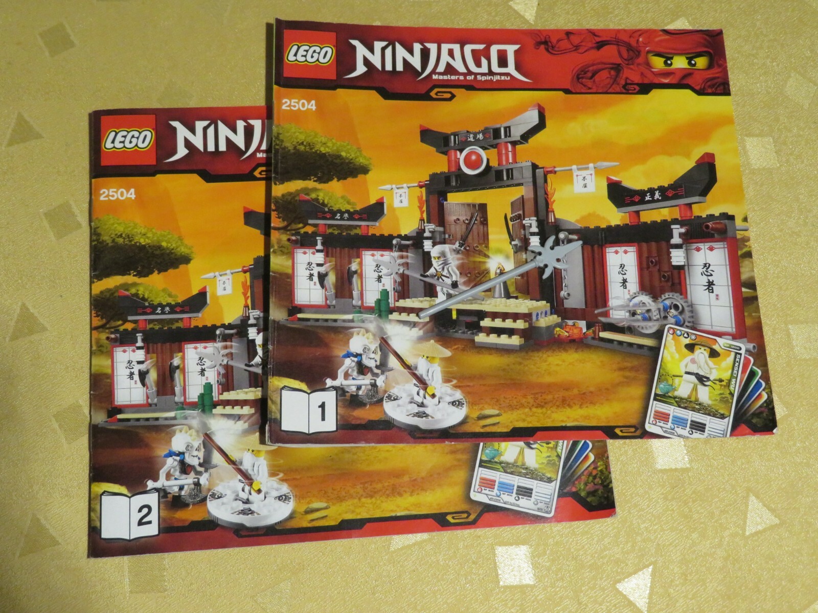 Lego® 2504 Ninjago Spinjizu Trainingszentrum, sehr gut erhalten, mit ...
