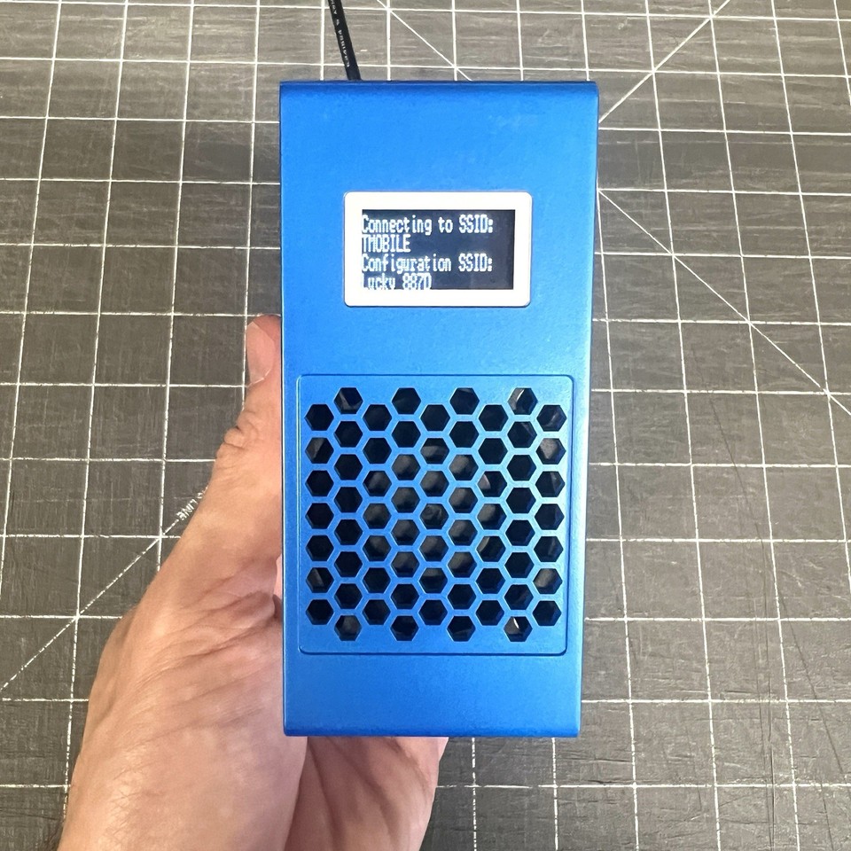 Lucky Miner LV07 Bitcoin BTC Miner SHA-256 1T WIFI Solo Mining Lotto ...