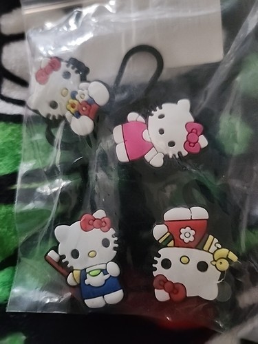 New 4 Pack Hello Kitty Straw Cap | eBay