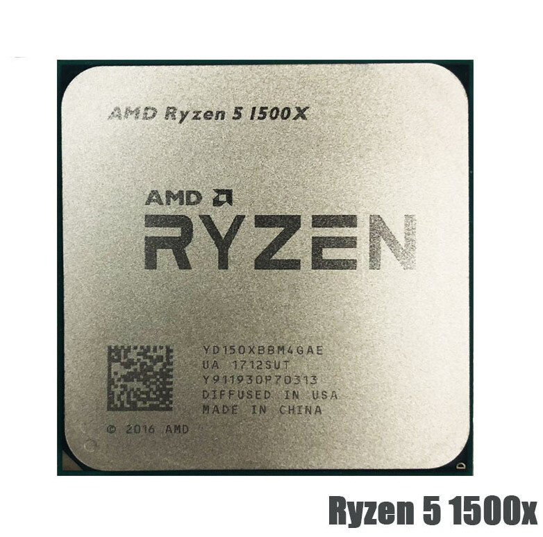 AMD R5 Ryzen R5 1500X 3.5 GHz AD150XBBM4GAE Socket AM4 4-Core 65W CPU ...