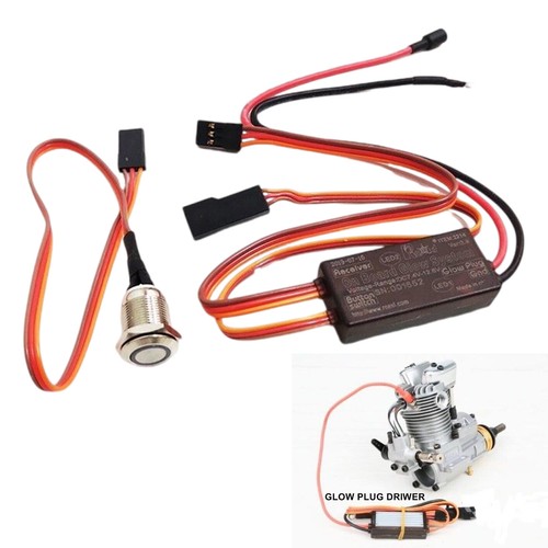 RC Model Airplane Glow-Nitro 2 &4 -Stroke Engine on Board Glow Plug ...
