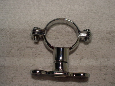 Pipe Clip, Pipe Bracket 15mm Polish Chromed CMR10-15 | eBay