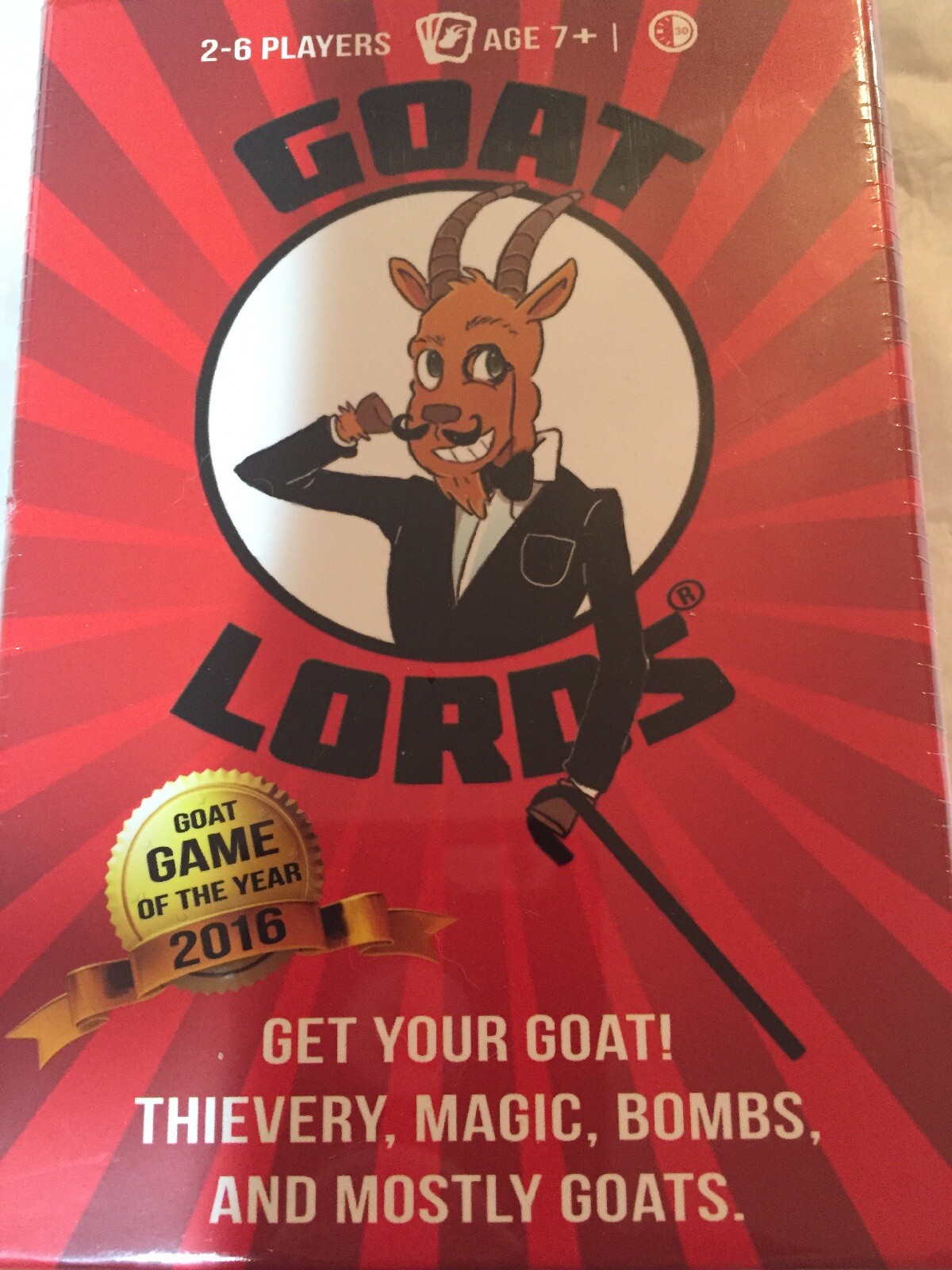 Goat Lords Game for Family, Adults, and Kids. Hilarious, Addictive, 2-6 ...