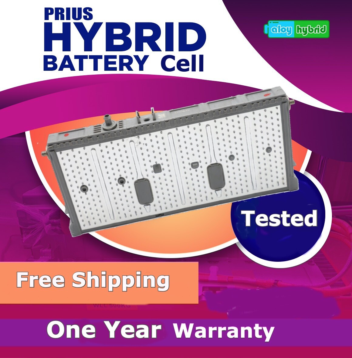 TOYOTA PRIUS HYBRID BATTERY CELL NIMH MODULE 2010 2011 2012 2013 2014 ...