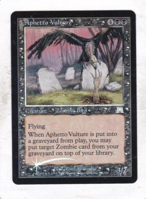 Magic: MTG: Onslaught: Foil: Aphetto Vulture | eBay