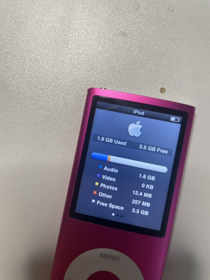 Apple iPod Nano-Chromatic 4th Generation Pink (8GB) 784090091598 | eBay