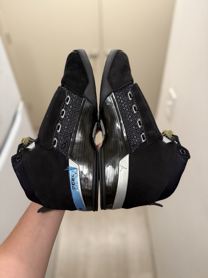 JORDAN 17 RETRO Countdown Pack CDP Black Size 10.5 2008 322721-001 NEW ...