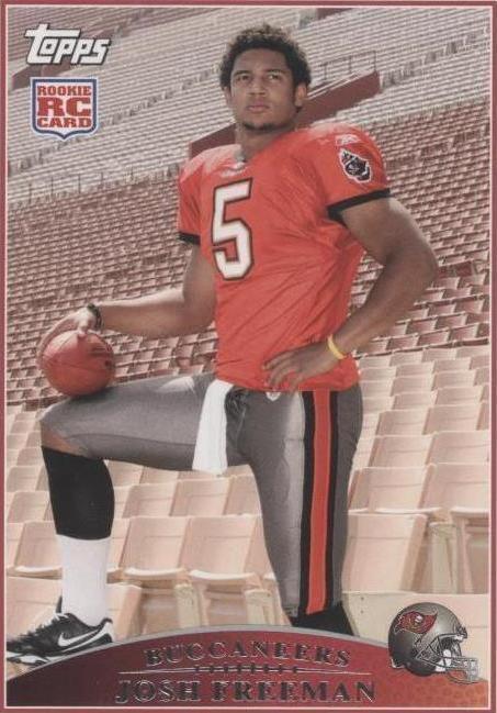 2009 Topps - Josh Freeman #435 Kneeling (RC) for sale online | eBay