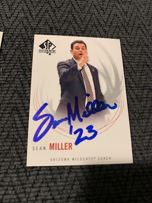 Sean Miller Signed Basketball Trading Card Xavier Musketeers Pitt ...