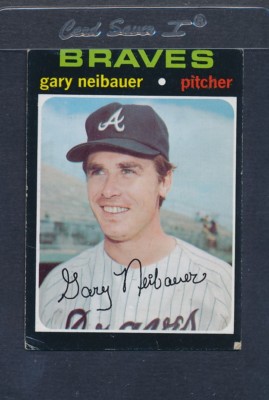 1971 Topps #668 Gary Neibauer Braves VG *644 | eBay