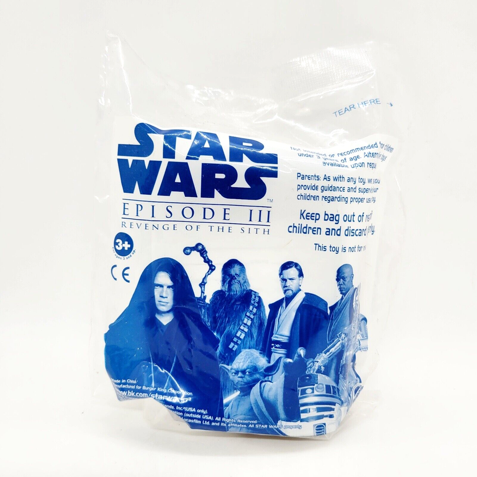 Burger King Kids Meal 2005 Star Wars Episode 3 Revenge of the Sith Mace ...