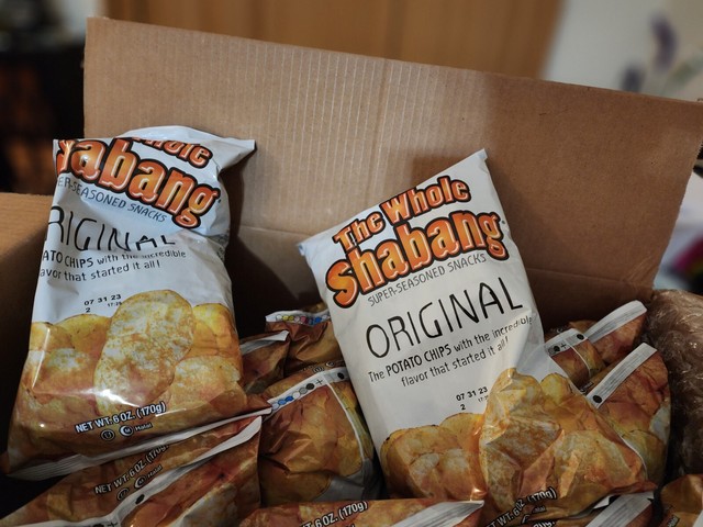 The Whole Shabang 6oz Bag 6 Pack Jail Prison Snack Super Seasoned ...