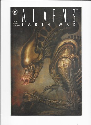 Aliens Earth War #1 1990 Comic Book Mark Verheiden Sam Keith Dark Horse ...