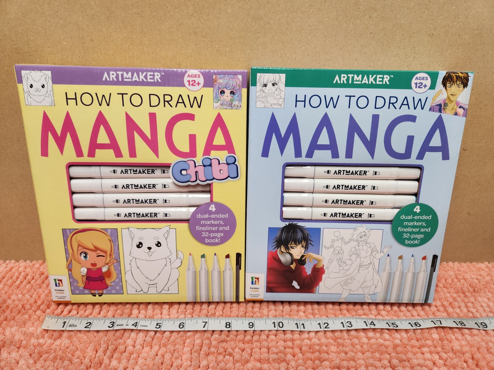 Artmaker Manga Drawing Set Anime Manga & Chibi Marker Drawing Set Lot ...