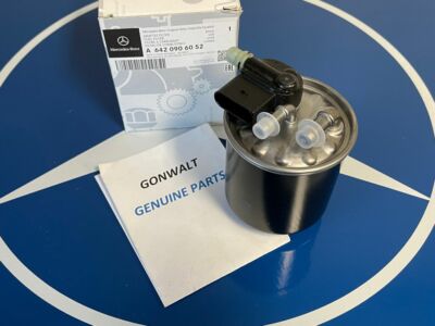 Mercedes Benz Diesel Fuel Filter ML 2012 GL 13-16 Bluetec Bluetech OE ...