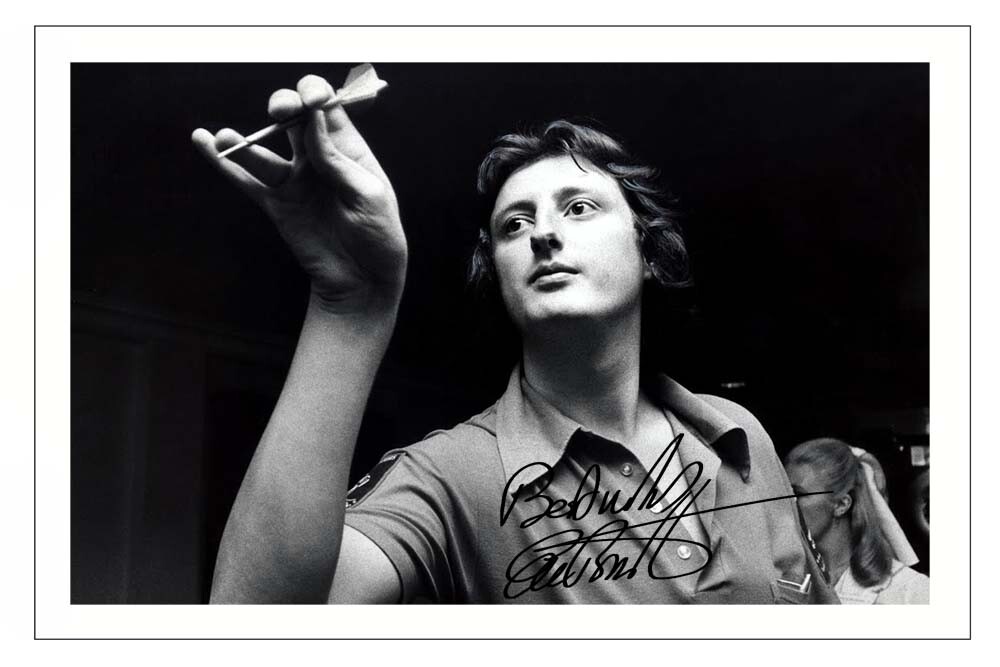 ERIC BRISTOW Signed Autograph PHOTO Gift Signature Print DARTS World ...
