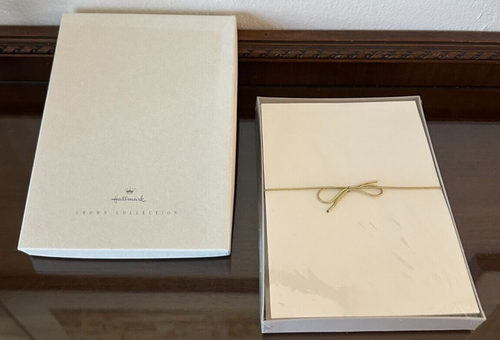 Vintage 90s Hallmark Crown Collection Stationery Classic Cream Lined ...