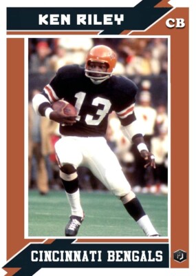 ACEO KEN RILEY CINCINNATI BENGALS CUSTOM HAND MADE ART CARD | eBay