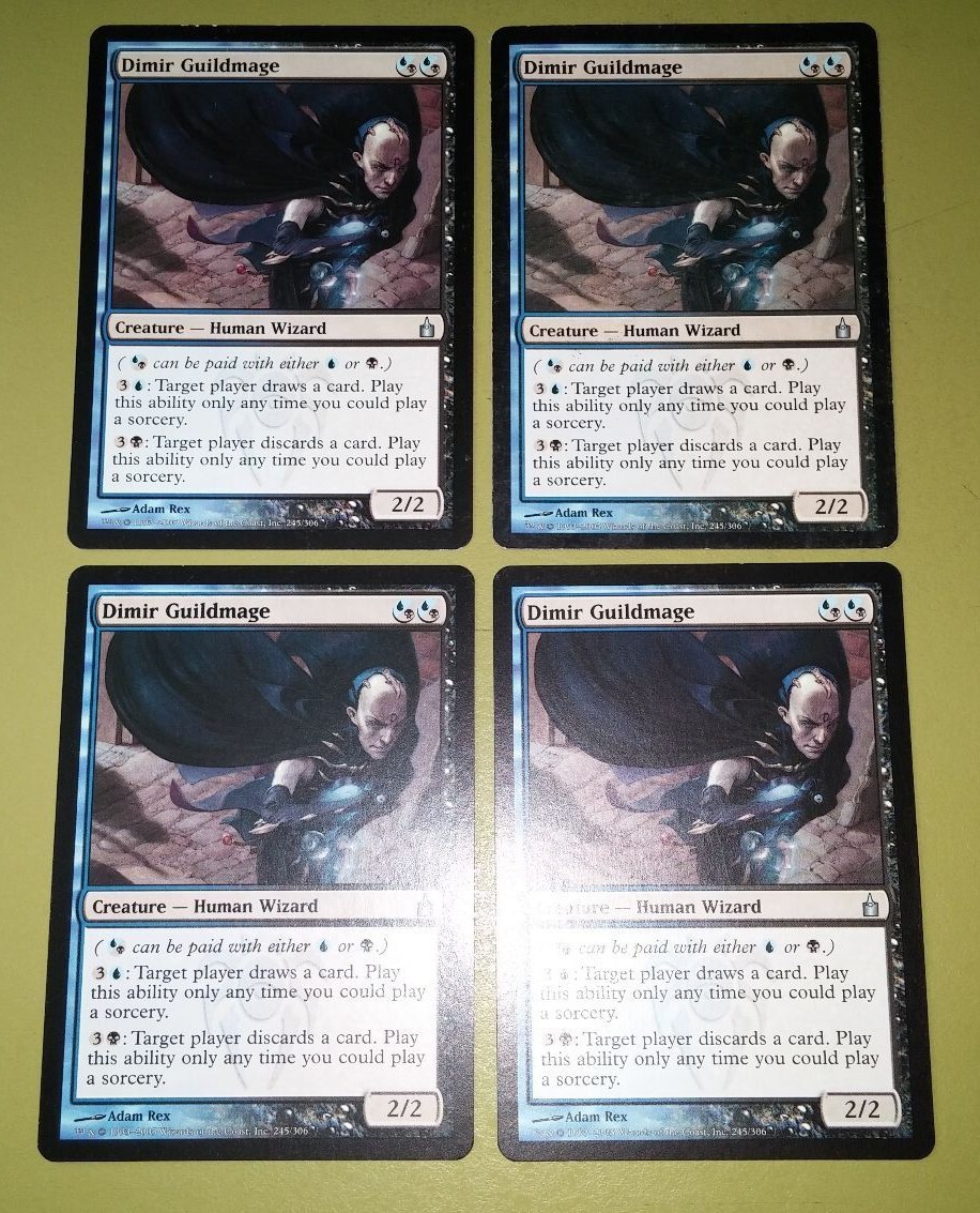 Dimir Guildmage x4 Ravnica 4x Playset Magic the Gathering MTG | eBay