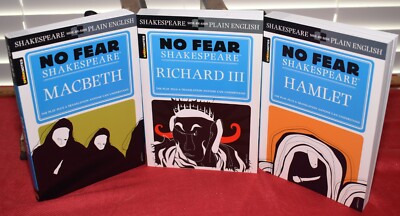 NO FEAR SHAKESPEARE Hamlet, Richard III & Macbeth NEW & Unread | eBay