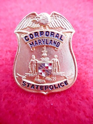 Maryland Corporal State Police Lapel Pin #4 | eBay