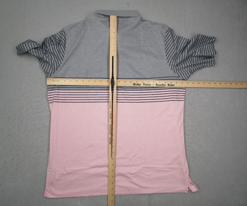 Vintage Wilson Shirt Mens Extra Large Pink Staff Epson PGA Tour Polo ...