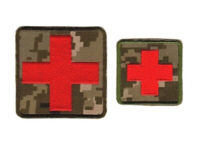 Army Medical Cross Patch Medic First Aid Paramedic Camouflage Red Color ...