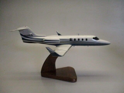 Learjet 28 Business Jet Airplane Desktop Kiln Dried Wood Model Regular ...