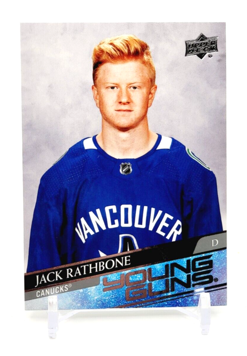 Jack Rathbone "Young Guns" ROOKIE CARD 2020-21 Upper Deck Extended ...