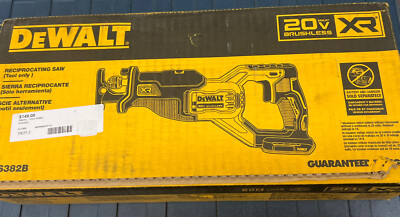 DeWalt DCS382B 20V MAX XR Brushless Cordless Reciprocating Saw, Tool ...