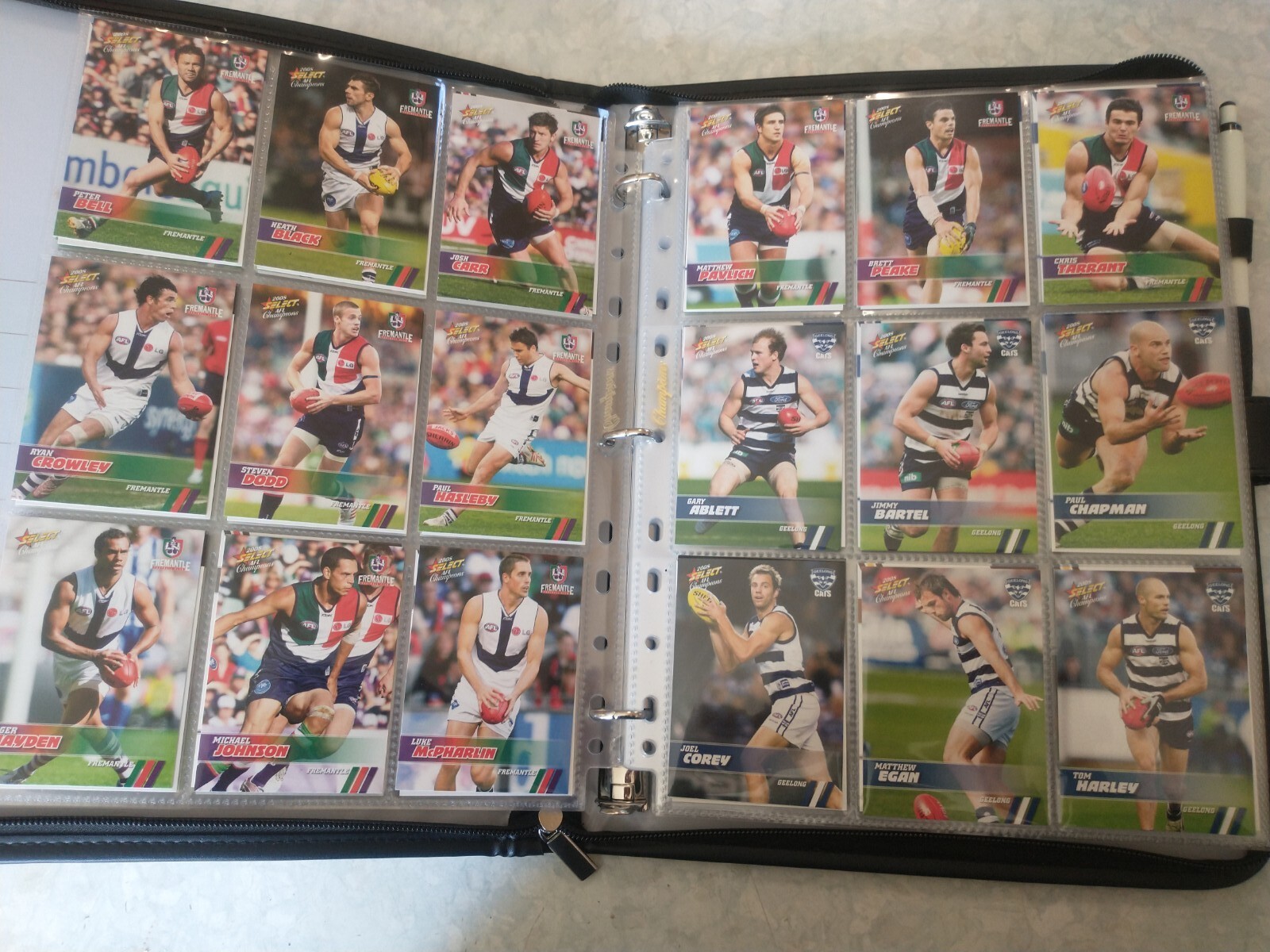 Select AFL Champions 2008 Album & Cards ( Full Base Set,Signatures ...