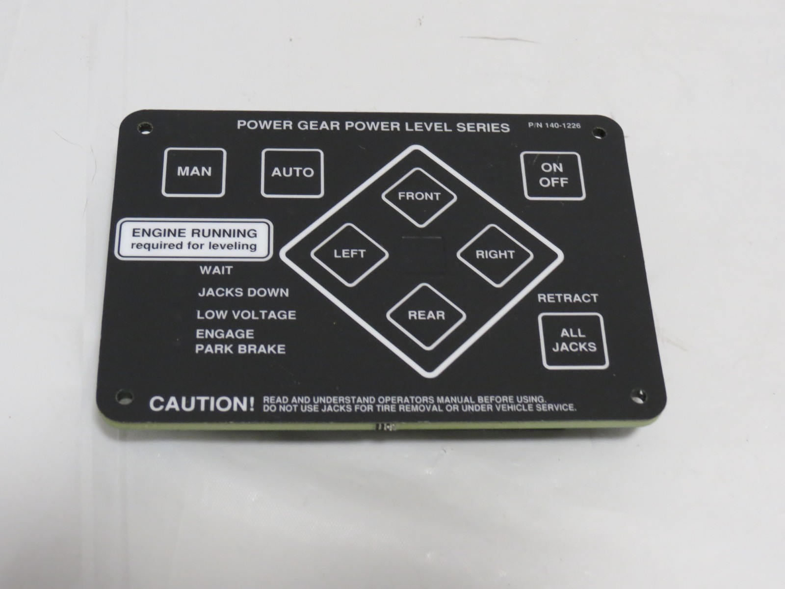 368991 RV Leveling Touch Control Panel for Lippert/Kwikee 140-1226 ...