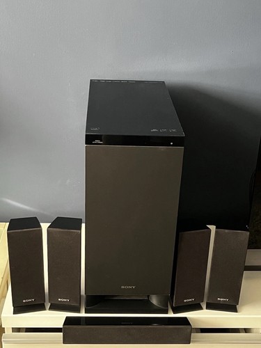 Sony HT-AS5 Surround Sound System with 5x Speakers and Subwoofer. 1000w ...