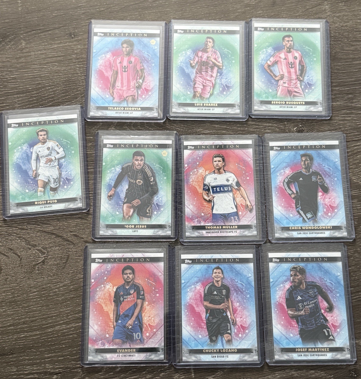 2025 Topps MLS Inception Base LOT (10 Cards) | eBay