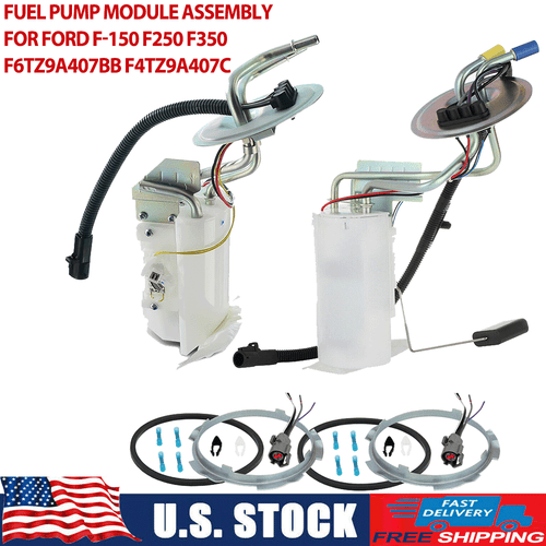 2Pcs Fuel Pump Module Assembly for Ford F-150 F-250 F-350 1992-1997 4 ...