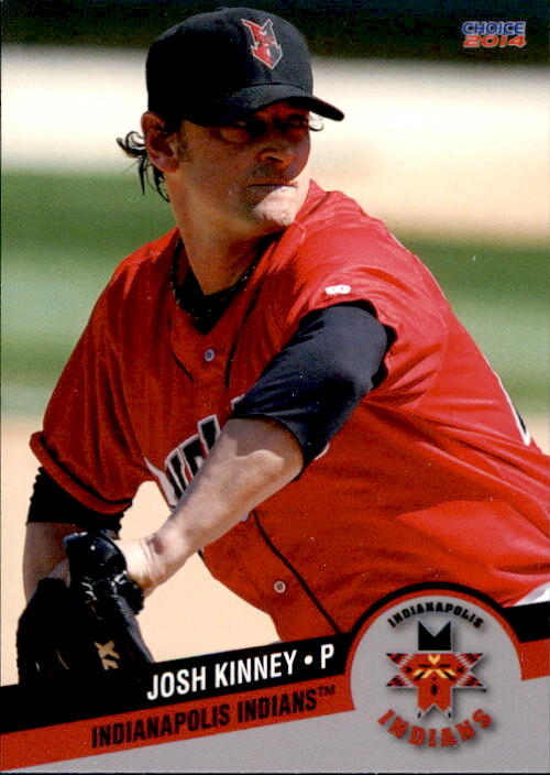 2014 Indianapolis Indians Choice 12 Josh Kinney Coudersport Pennsylvania PA Card | eBay