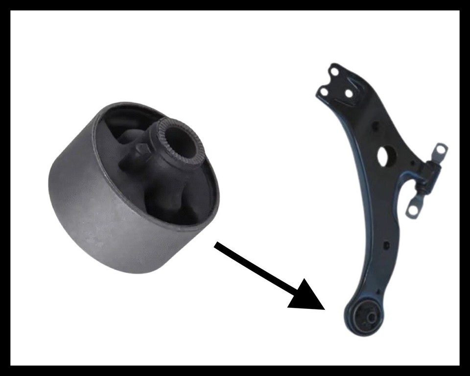 2 FRONT LOWER CONTROL ARM BUSHING FOR LEXUS RX330 RX350 RX400H FREE ...