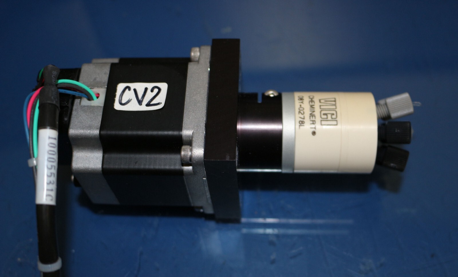 Vici Cheminert 08Y-0278L Valve Head (7 port) with Vexta Motor P0017 ...