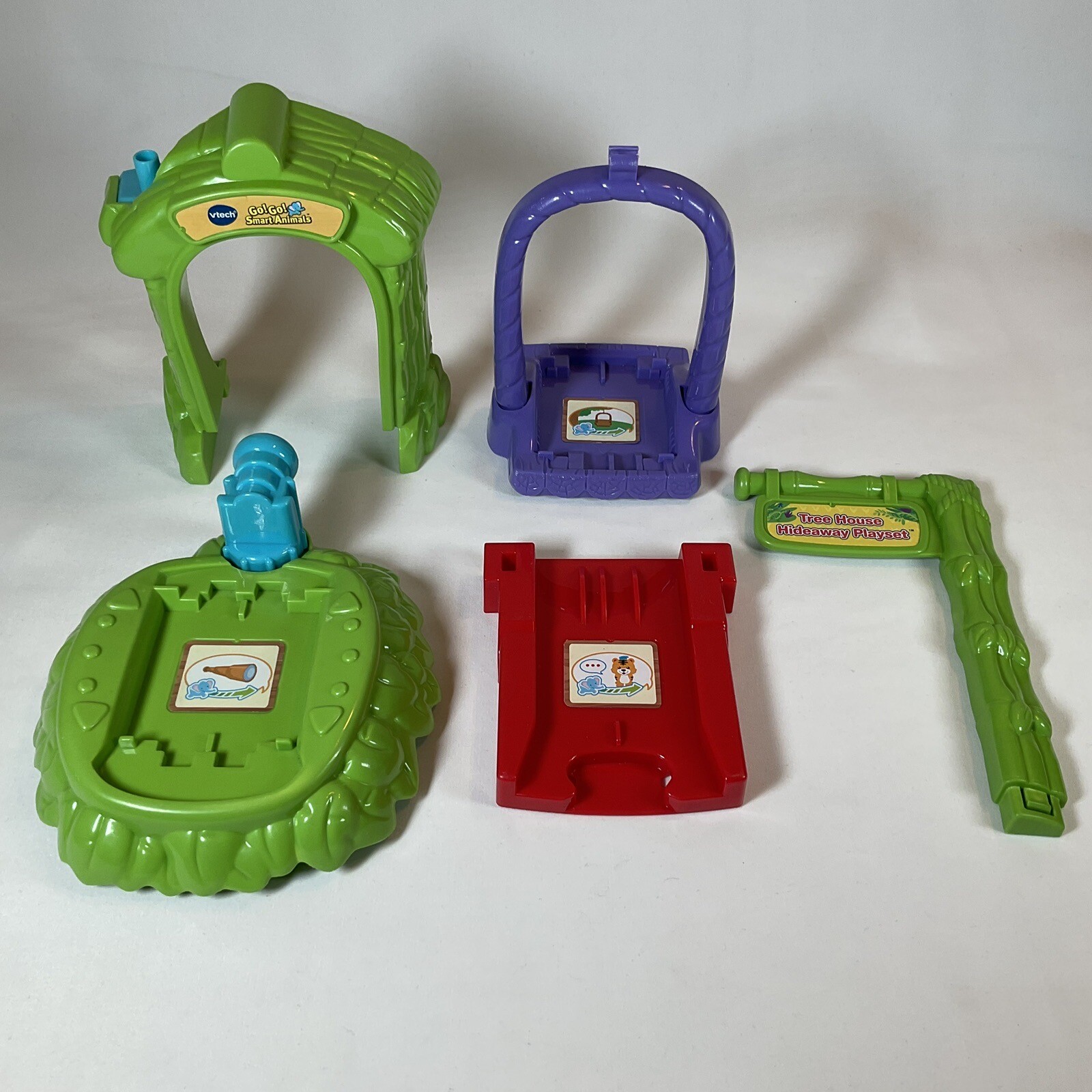 Vtech Go Go Smart Animals 'TREE HOUSE HIDEAWAY' Lot of 5 Replacement ...