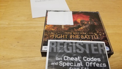 LORD OF THE RINGS The Battle for Middle Earth 1 & 2 II PC CD-ROM w Keys ...