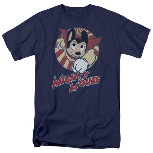Mighty Mouse The One The Only T Shirt Mens Licensed Cartoon Merchandise ...