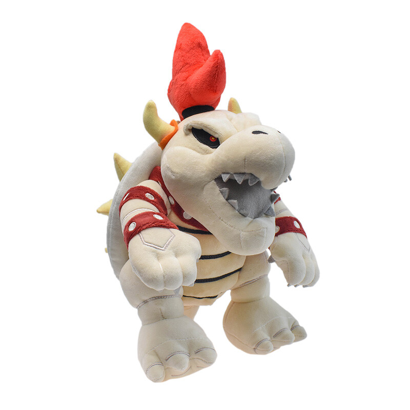 13" Super Mario Bros Dry Bones Koopa Bowser Soft Plush Toys Stuffed ...