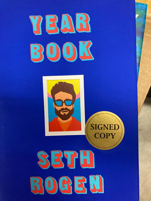Seth Rogen SIGNED/autographed BOOK Yearbook FIRST EDITION More than ...