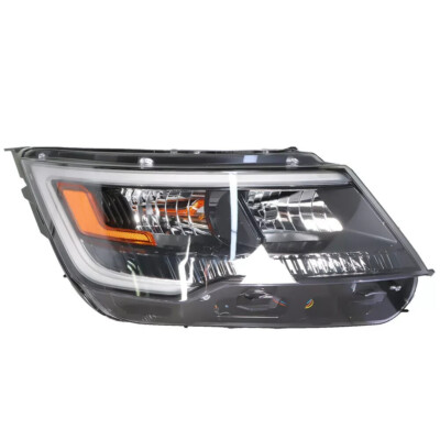 Halogen Headlight For 2016-2018 Ford Explorer w/ Police Interceptor ...