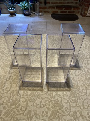 Acrylic Clear Display Cases With Lids Lot Of 4 Beanie Babies Display ...