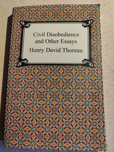 Civil Disobedience and Other Essays by Henry David Thoreau (English ...
