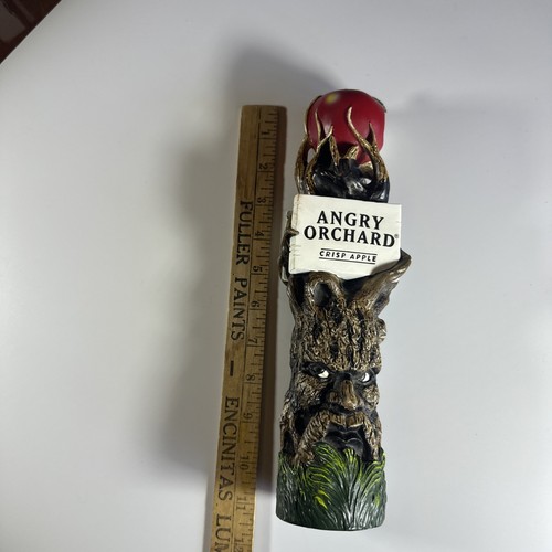 Angry Orchard Crisp Apple Mad Tree 11" Draft Beer Tap Handle Man Cave ...