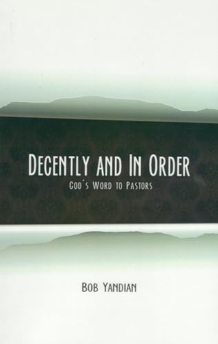 Decently and in Order - VERY GOOD 9781885600196| eBay