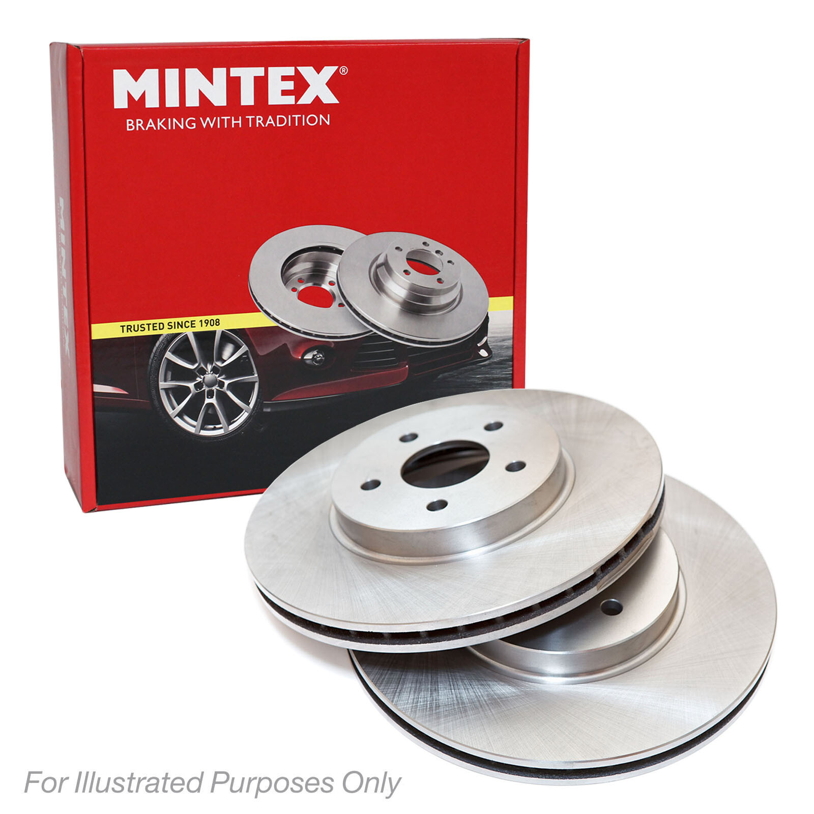 Mintex Front Brake Discs 360mm Pair For Land Rover Range Rover MK4 3.0 ...